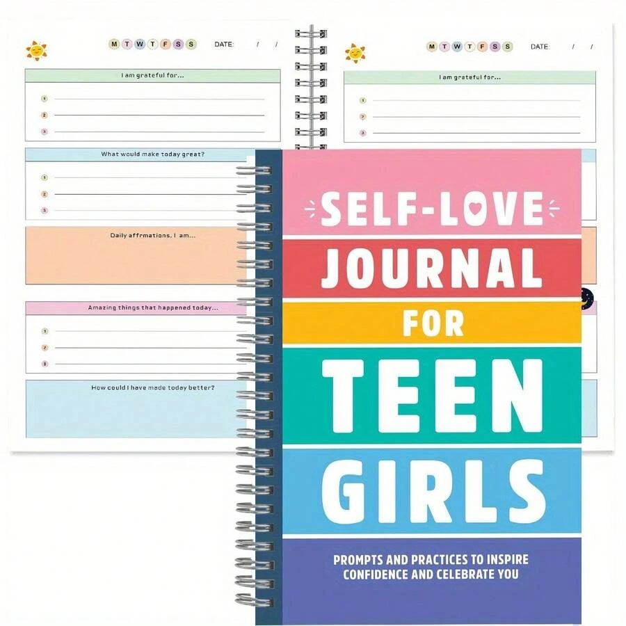 1 Pc Mental Health & Gratitude Journal For Anxiety Relief - Self-Care ...