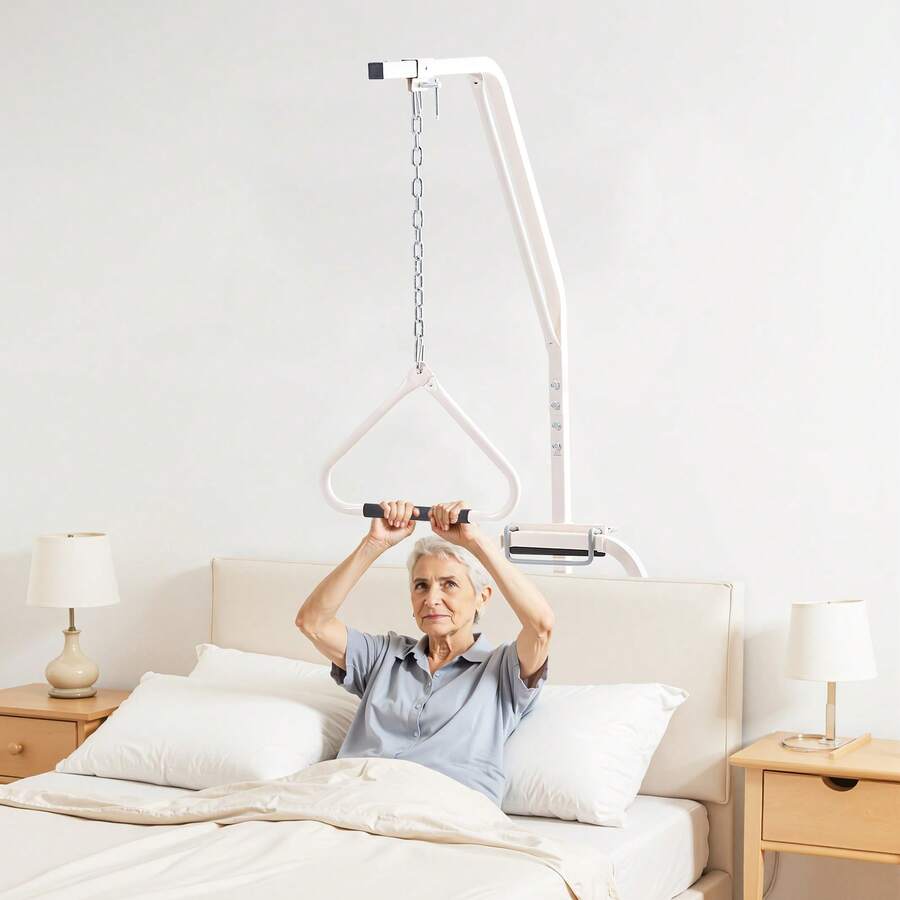 Trapeze Bar For Bed Mobility, Bed Trapeze With Clamps And Floor Stand ...