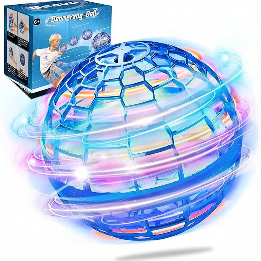 Galaxy Anti-Gravity Boomerang Ball – Hover Orb & LED Fly Spinners For ...