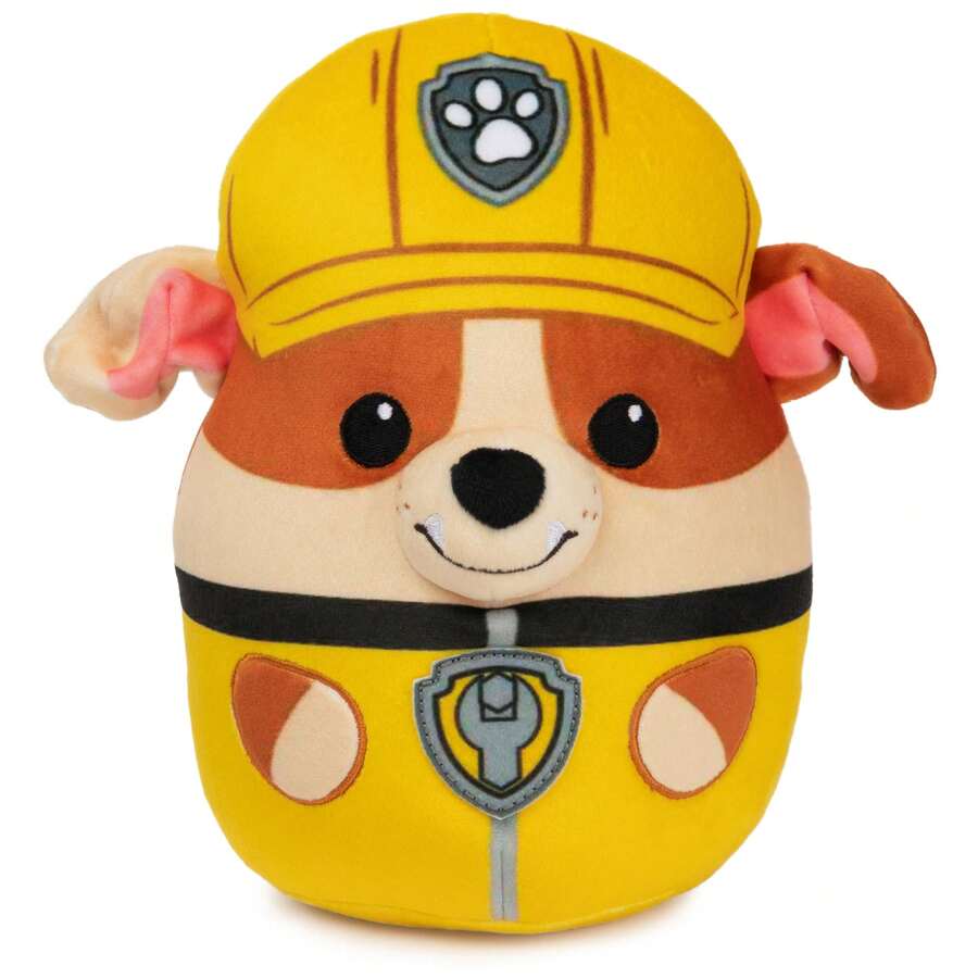 Spin Master PAW Patrol Rubble Squish Plush, Official Toy From The Hit ...