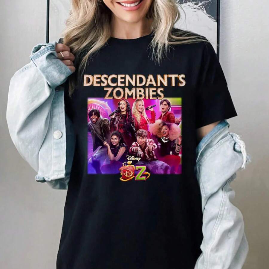 Descendants Zombies Worlds Collide Tour Matching Shirt, The Rise Of Red ...