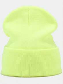 High Quality Knitted Hat For Women, Solid Color, Autumn And Winter ...