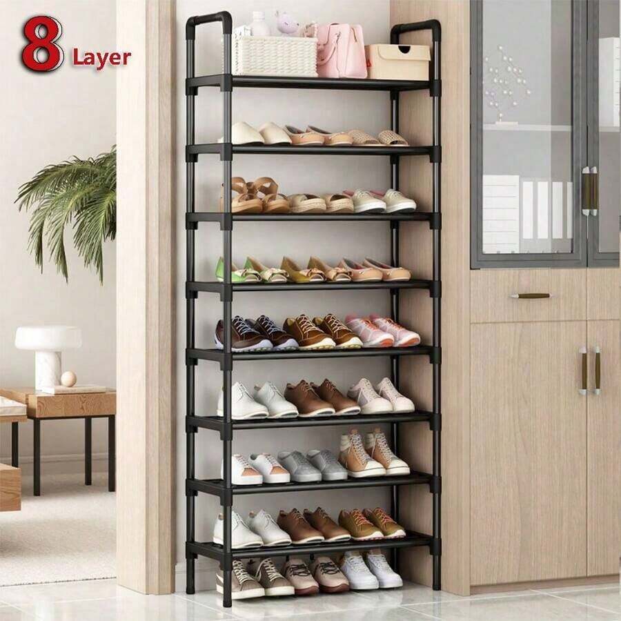 Home Decor Home Goods 8-Layer Simple Shoe Rack Household Shoe Cabinet ...