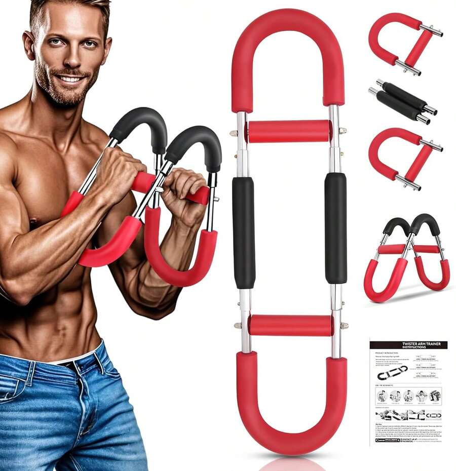 Arm Trainer, Chest Workout Equipment Adjustable Shaker Arm Trainer For ...