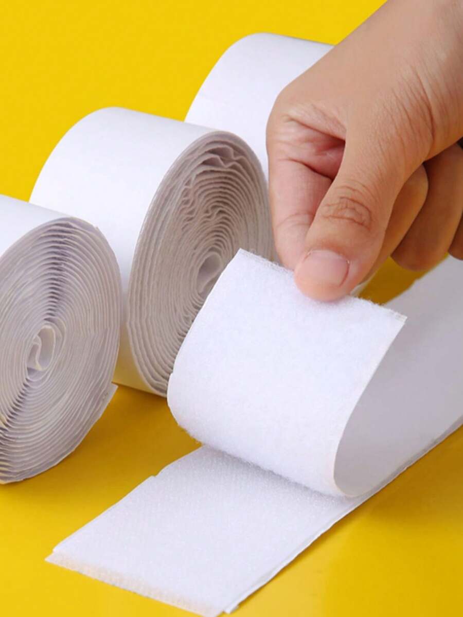 2 Rolls Hook-And-Loop Fastener, Non-Slip Seamless Adhesive Tape, Hook ...