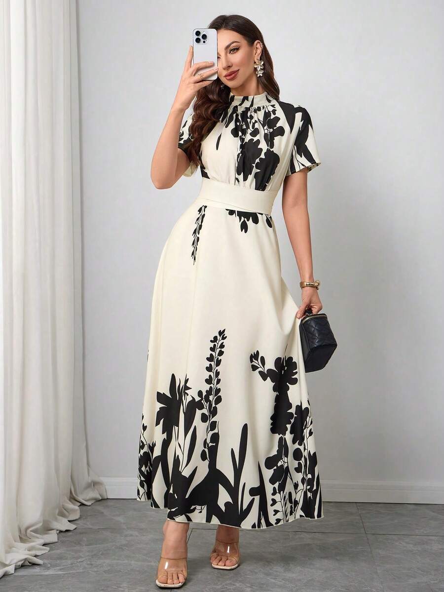 Women's Short Middle Eastern Arab Dress, Suitable For Eid Al Fitr, Eid ...