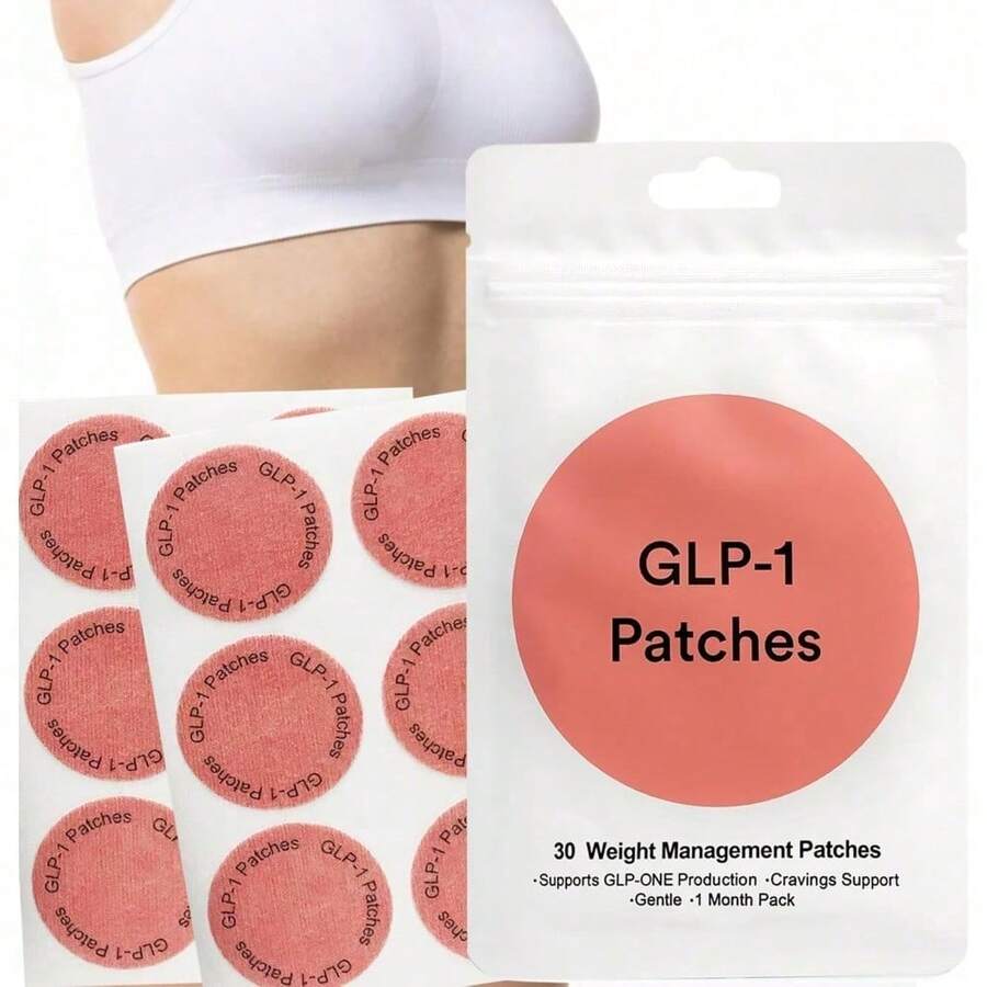GLP-1 Patches For Women And Men: Natural Ingredients GLP1 Patches - 30 ...