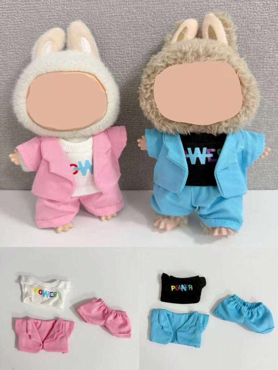 17cm Forlabubu Sitting Party Doll Clothes, Generation 1-3 FOR LABUBU ...