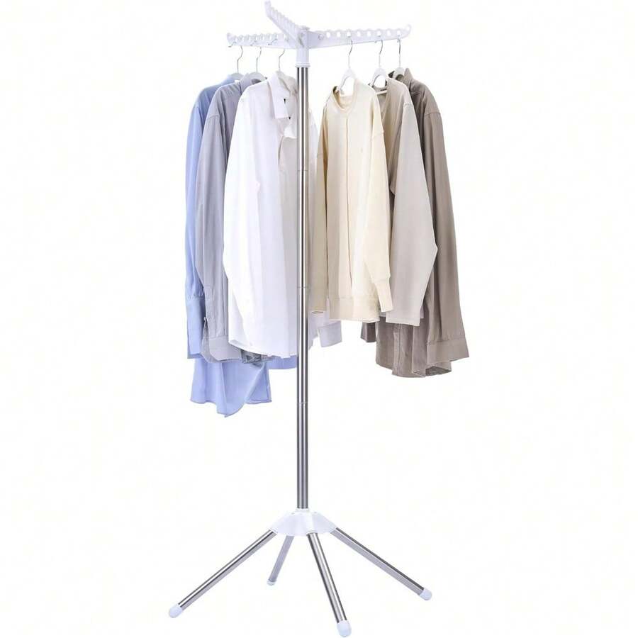 Drying Rack Foldable, Tier Laundry Drying Rack With Rotating Clothes ...