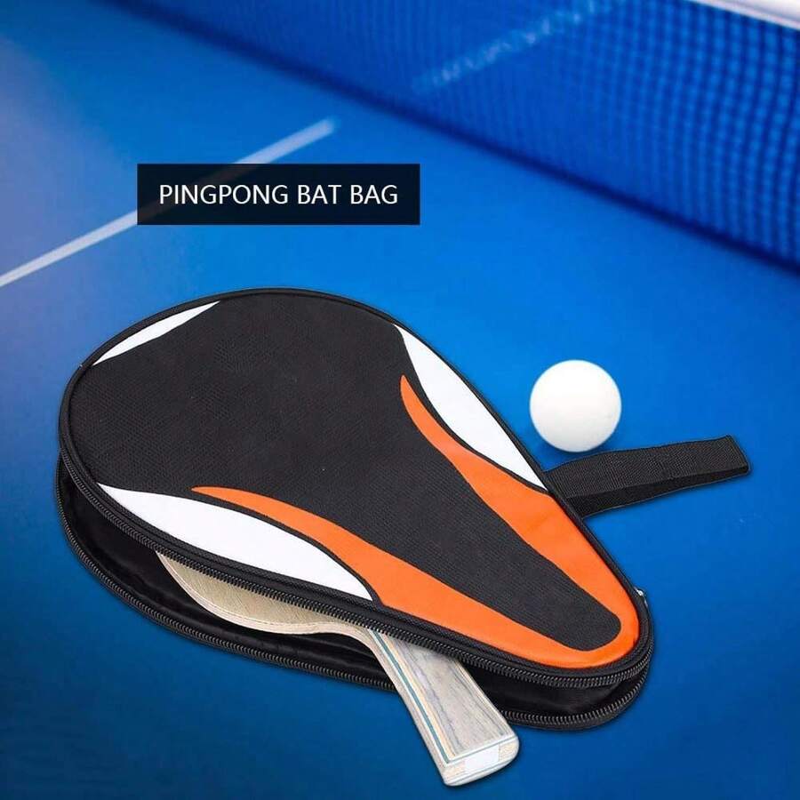 Ping Pong Paddle Case, Oxford Table Tennis Paddle Cover Waterproof ...