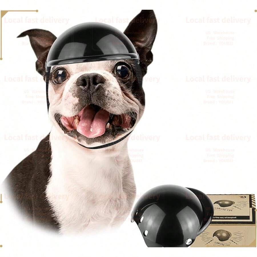 Local Devery-YOUBEI-Enjoying Dog Helmet For Small Dogs, Motorcycle Dog ...