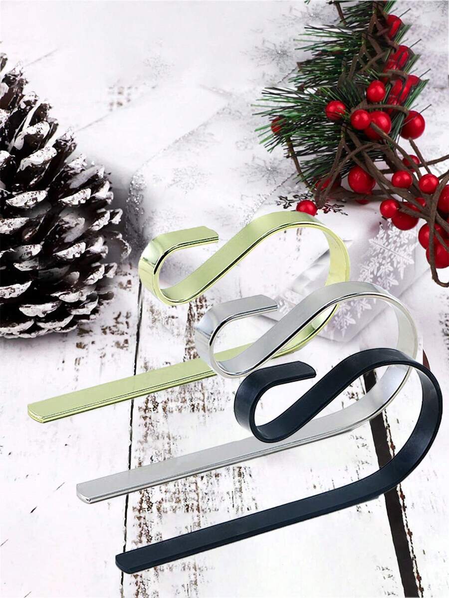 1pc Christmas Metal Fireplace Hook Christmas Stocking Hook, Metal ...