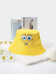 SPONGEBOB 1ชิ้น หมวกชาวประมงลายการ์ตูนน่ารักสุดคลาสสิก เหมาะสำหรับใส่ไป ...