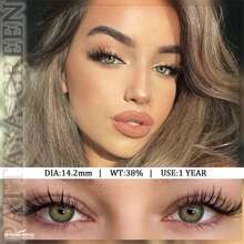 EYESHARE Colored Contact Lenses 2pcs For Eyes PATTAYA Brown Colored ...