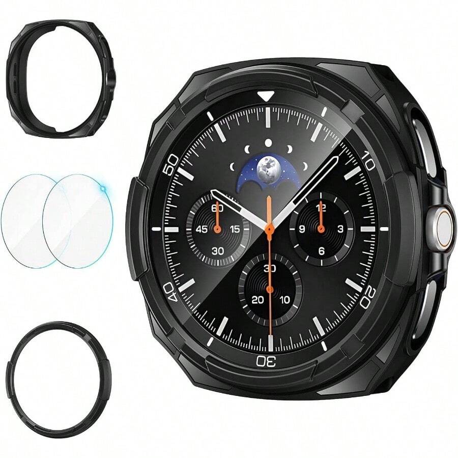 3 - In - 1 Accessories Watch 8 Classic 46mm Screen Protector, TPU ...