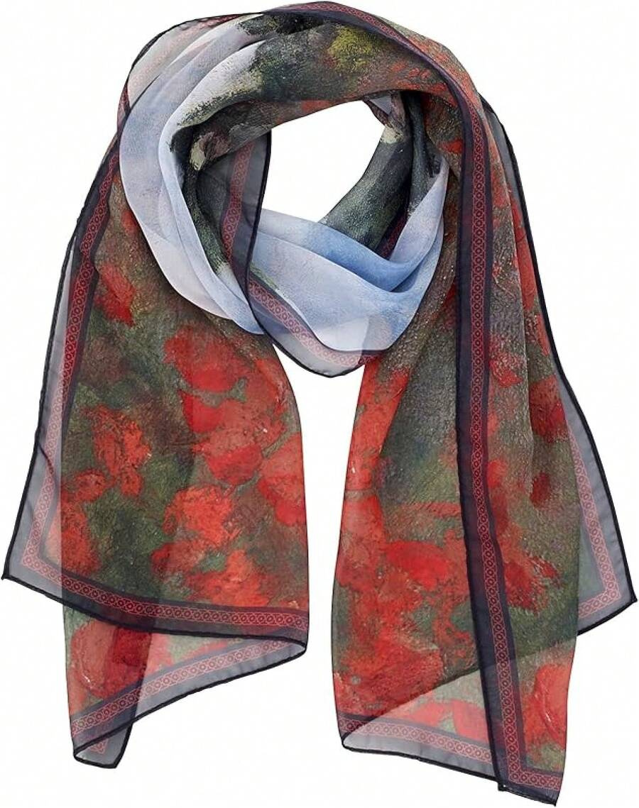 Famous Artists Scarves By Galleriahalloween | SHEIN USA