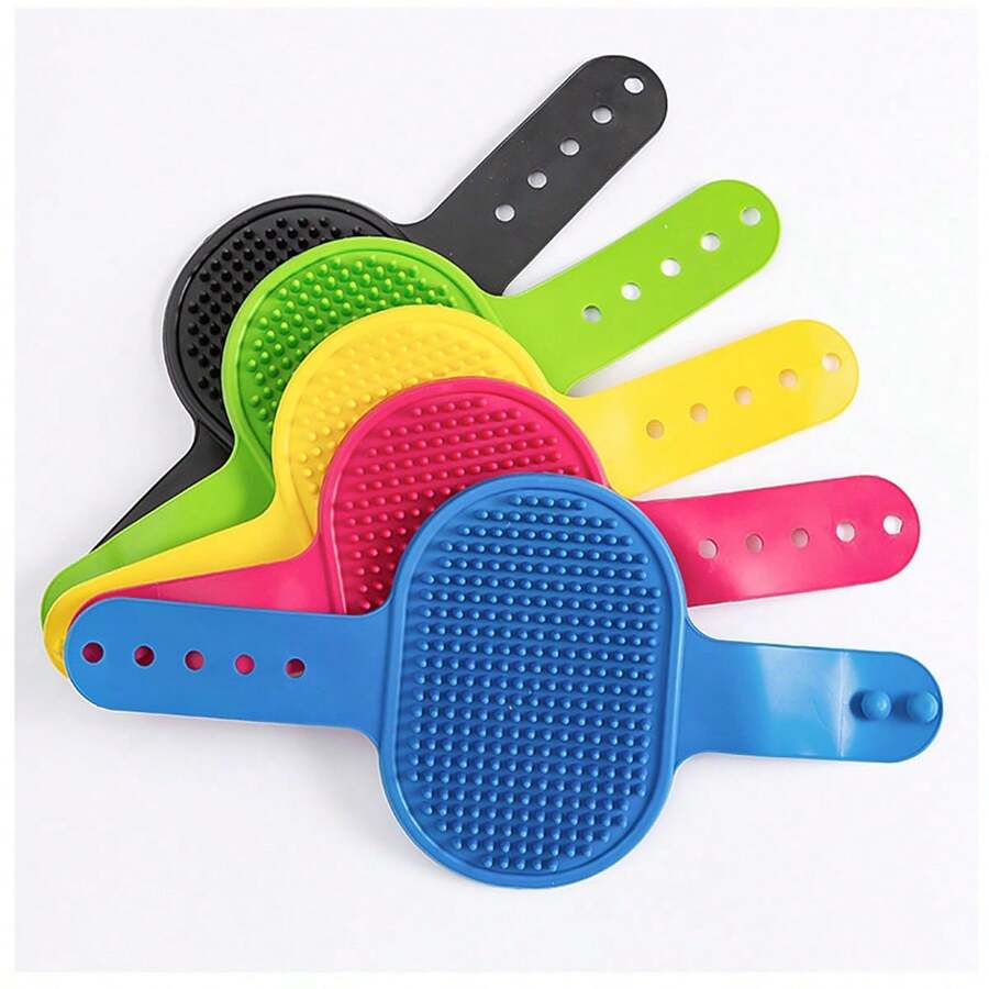1pc Pet Silicone Itching Scratcher, Adjustable Massage Brush Grooming ...
