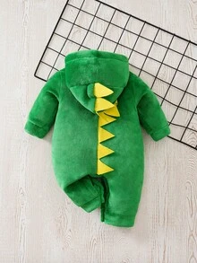 Mono de manga larga con forro térmico y diseño de cuerno de dinosaurio ...