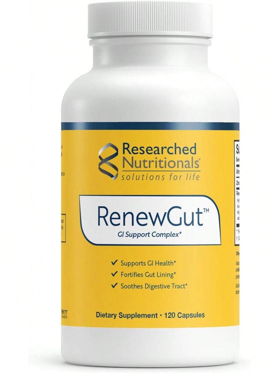 Researched Nutritionals RenewGut - GI Complex To Support Gut, Healthy ...