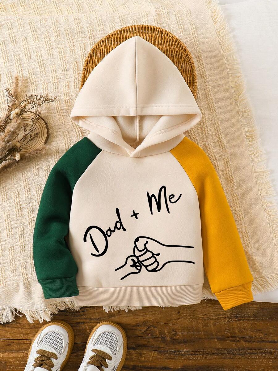 Baby Boys' Casual Autumn Letter Print Hoodie Sweatshirt, Style, Autumn ...