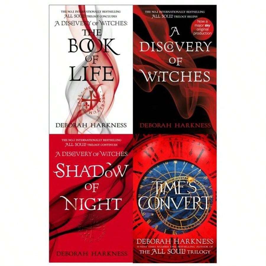 All Souls Trilogy Deborah Harkness Collection 4 Book Set A Discovery Of ...