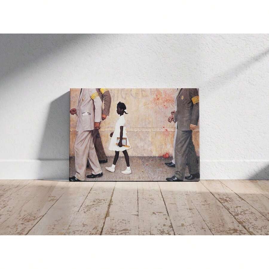 The Problem We All Live With Wall Art, Norman Rockwell Ready To Hang ...