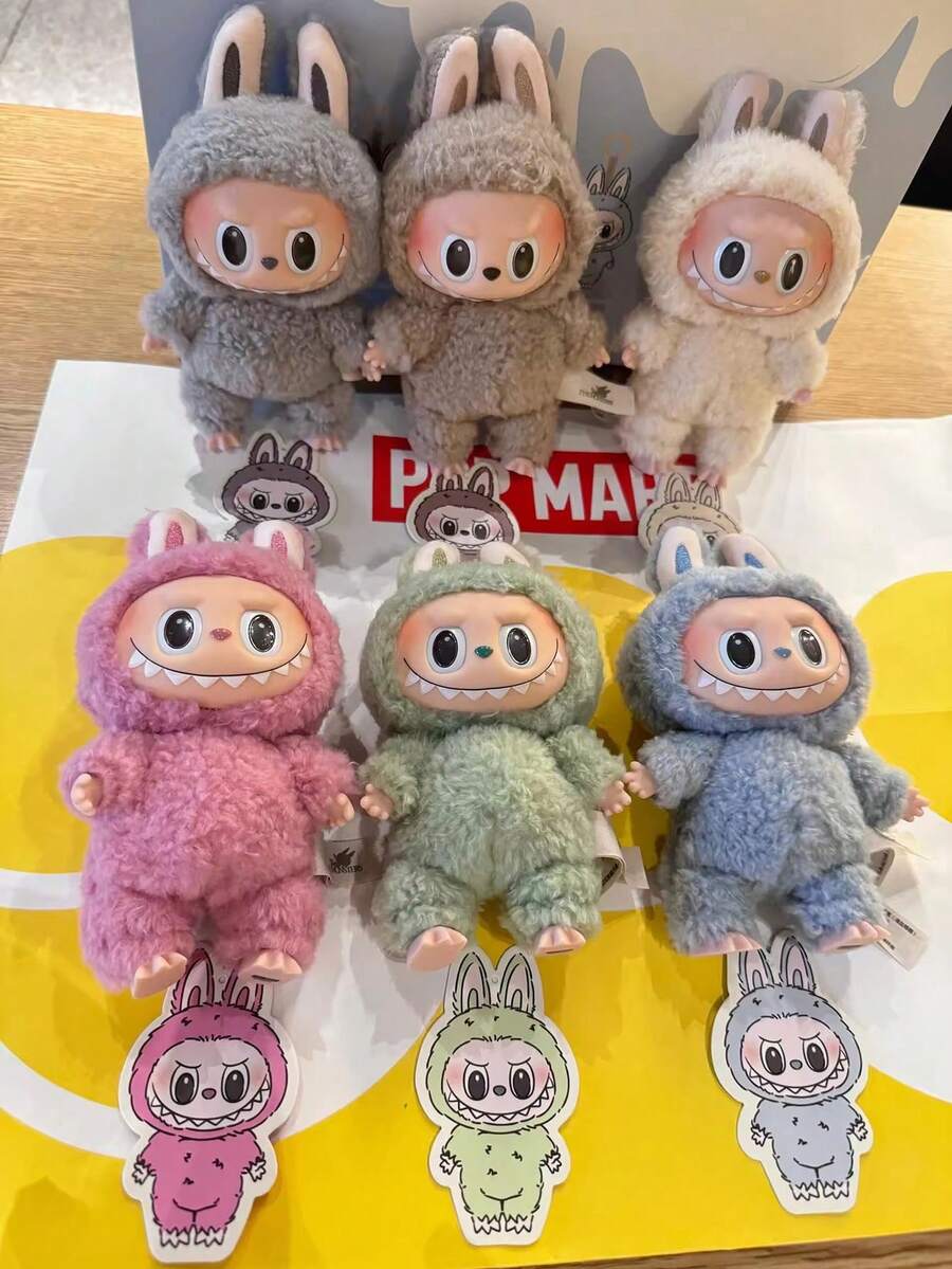 For Labubu The Monster Exciting Macaron Series Blind Box For Labubu ...