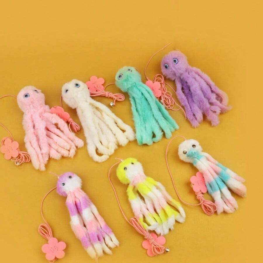 1pc Cat Toy, New Fashion Cute Octopus Cat Toy | SHEIN USA