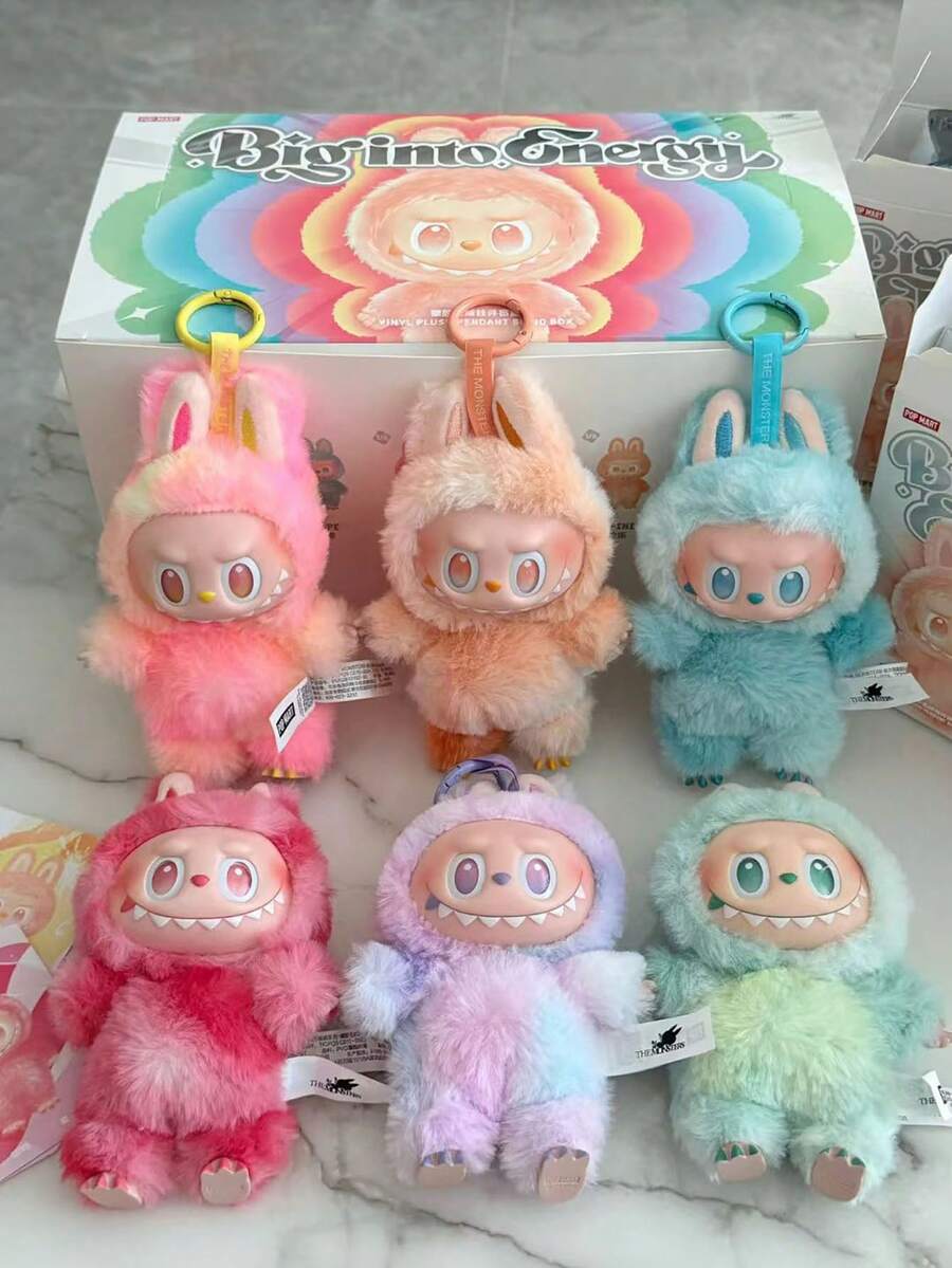 For Labubu The Monster Exciting Macaron Series Blind Box For Labubu ...