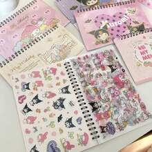 Sanrio 10 Sheets Sanrio Cartoon Stickers, New Design, Includes Kuromi ...