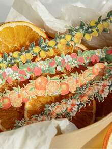 MOCARD 20pcs/Pack Floral Decorative Stickers, Creative Aesthetic ...