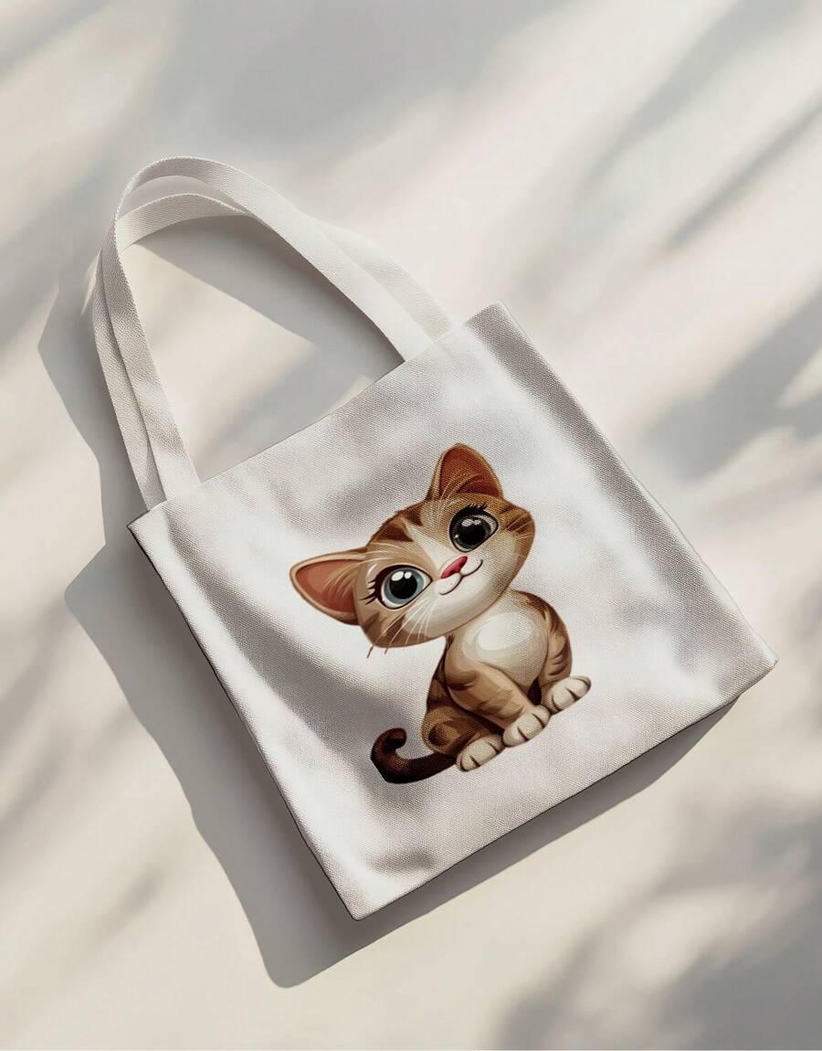 Cute Cartoon Cat Advertisement, Cat Clipart, Cute Clipart, Cartoon ...