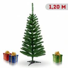 Small Green Christmas Tree 1.20m Premium Plastic Foot Christmas ...