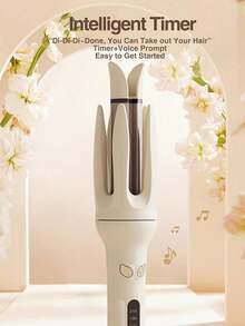 GENAI [Upgraded Version] Automatic Curling Iron, Professional Auto ...