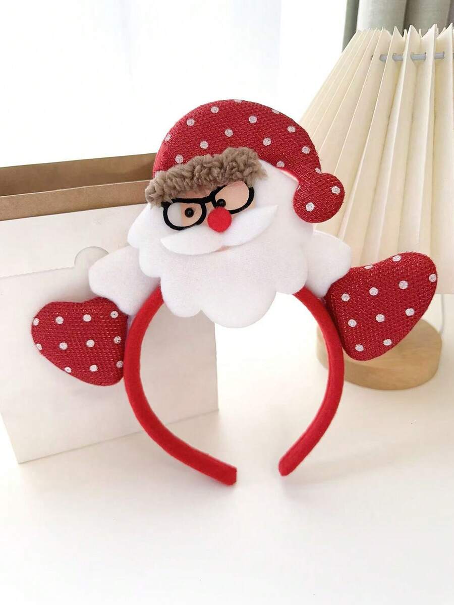 1pc Santa Claus Headband, Christmas Headpiece Costume Accessory, Adult ...