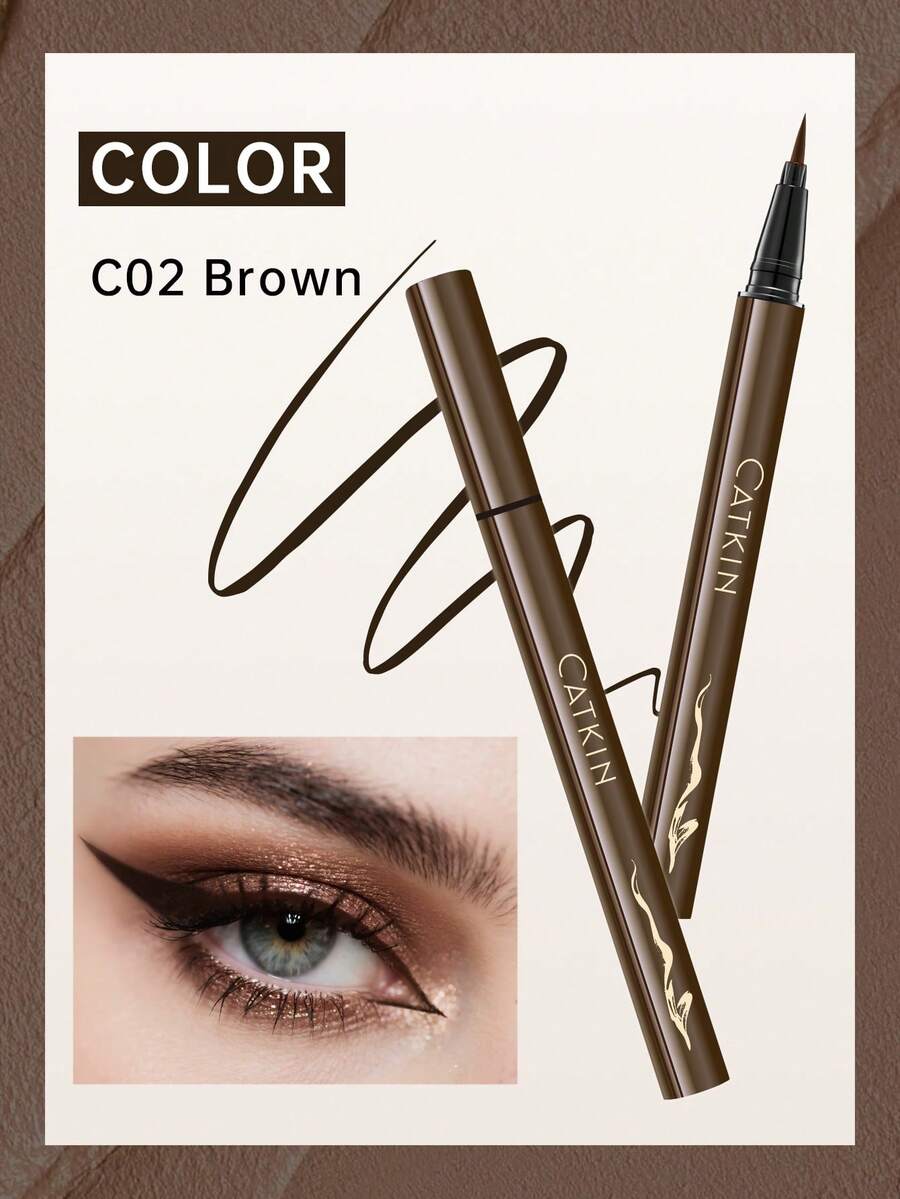 Delineador líquido suave y cremoso CATKIN, súper pigmentado y ...