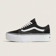 Vans Old Skool Stackform Women's Shoes Black/White | SHEIN USA