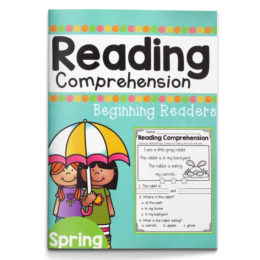 Reading Comprehension For Beginning Readers – Fun Practice Book With ...