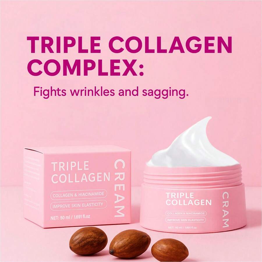 Triple Collagen Cream Serums & Facial Treatment | SHEIN South Africa