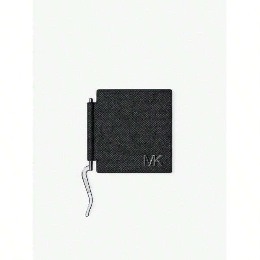 Michael Kors Edison Scratch-Resistant Leather Card Case With Money Clip ...