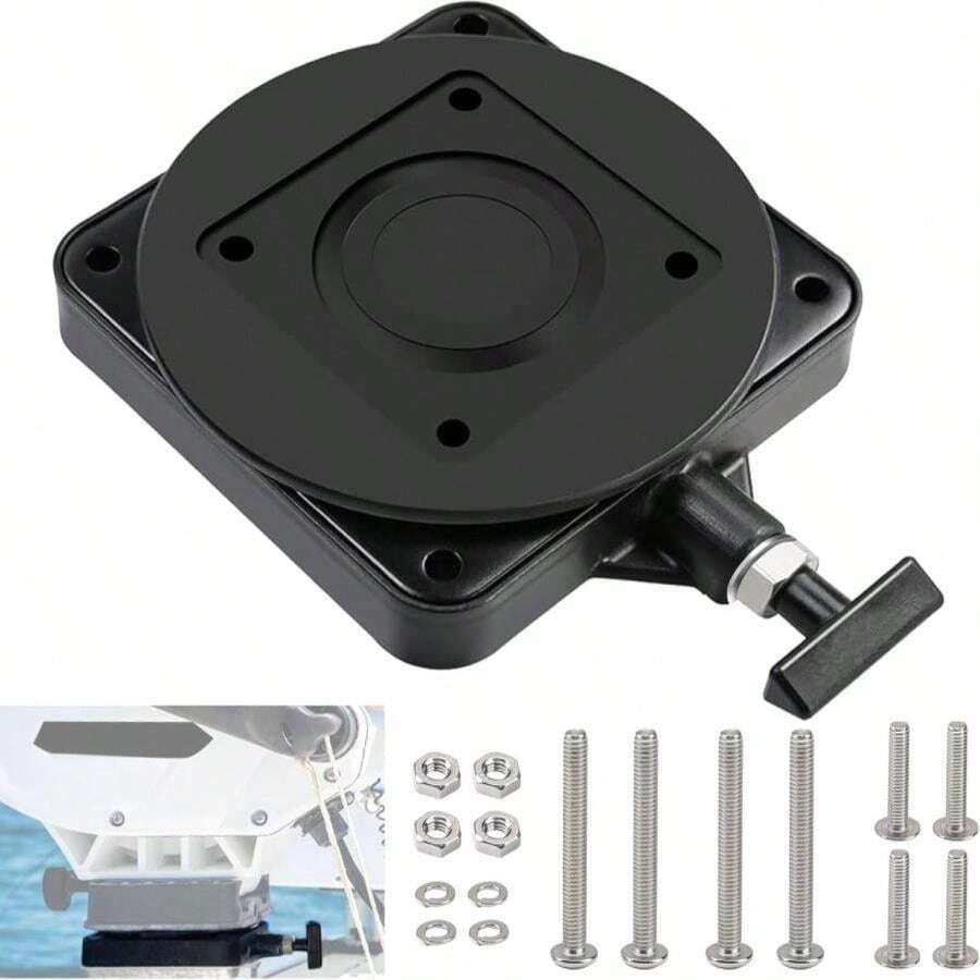 KitchenKipper 2207003 Low-Profile Swivel Mounting Base For C-Annon ...