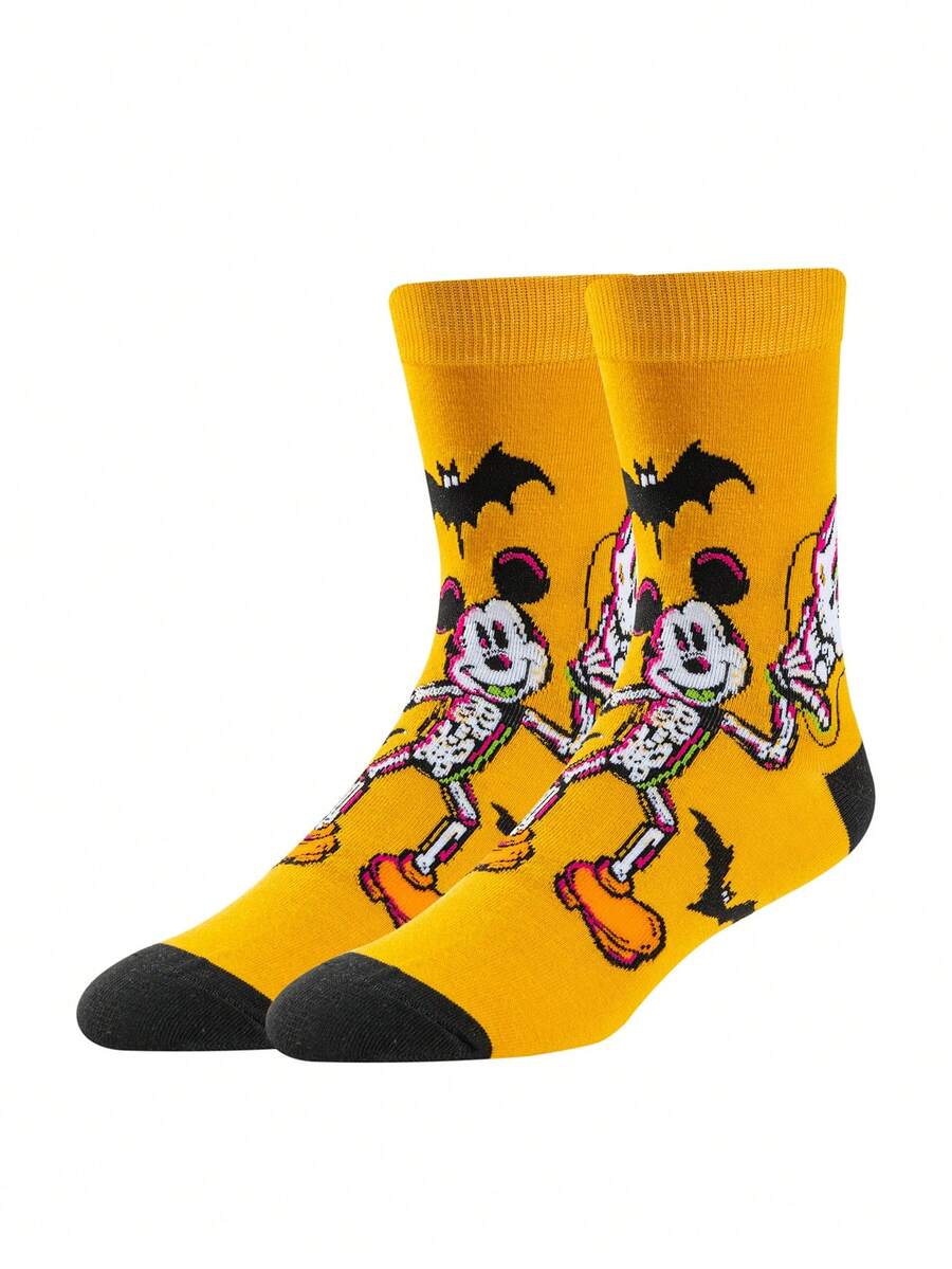 Disney Disney 1 Pair Official Mickey Mouse, Pumpkin, Halloween Villain ...