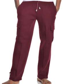 Pantalones cargo de felpa pesada para hombres Pro Club | Mode de Mujer ...