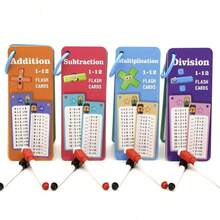 15pcs Reusable Math Addition Subtraction Multiplication Division Wipe ...
