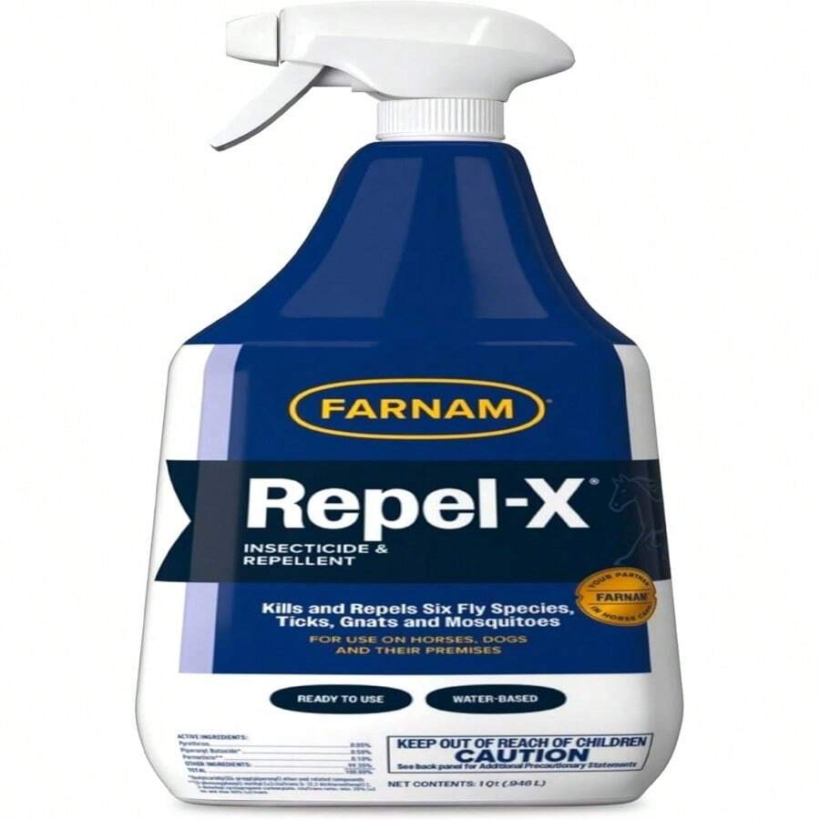 Farnam Repel-X Ready-To-Use Fly Spray, Insecticide And Repellent For ...