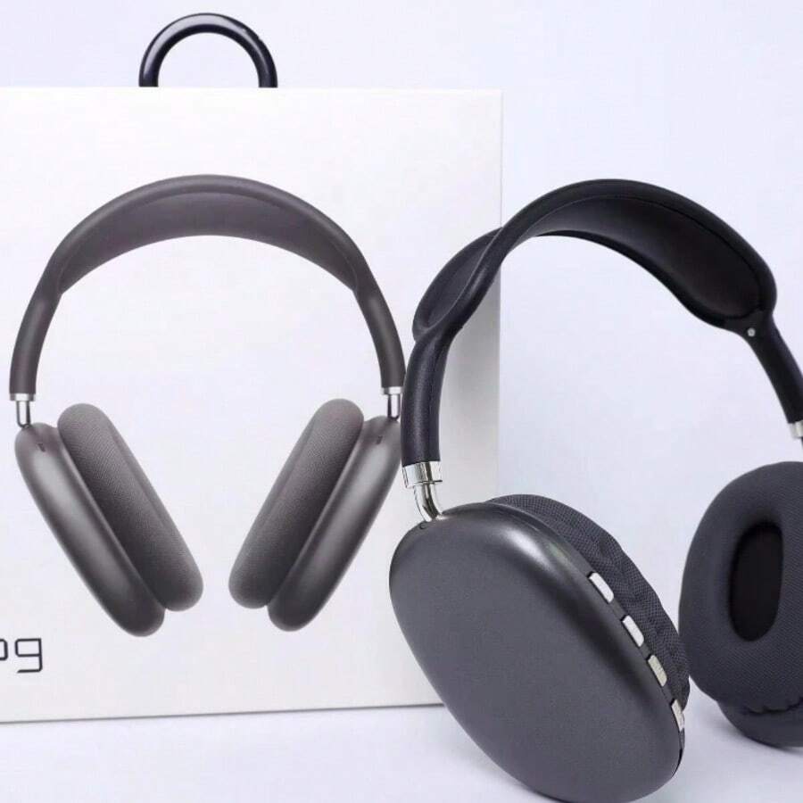 Fone De Ouvido Sem Fio P9 Bluetooth Air headset AP subwoofer headphone ...