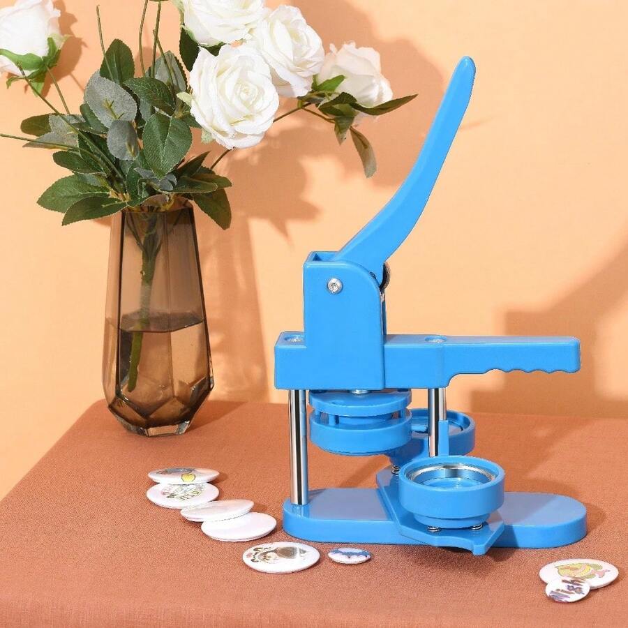Sliding Badge Machine Set Button Machine, Button, Brooch, Badge 58mm ...