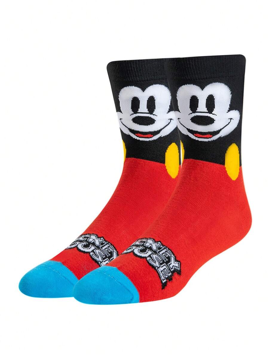 Disney 1 Pair Authentic Disney Mickey Mouse Socks, Cartoon Christmas ...