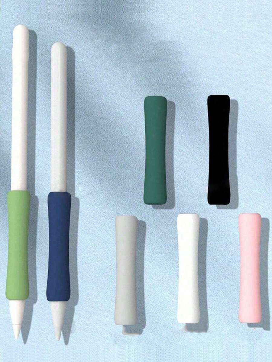 1pc/3pcs Set Silicone Grip Sleeve Compatible With Apple Pencil 2nd Gen ...