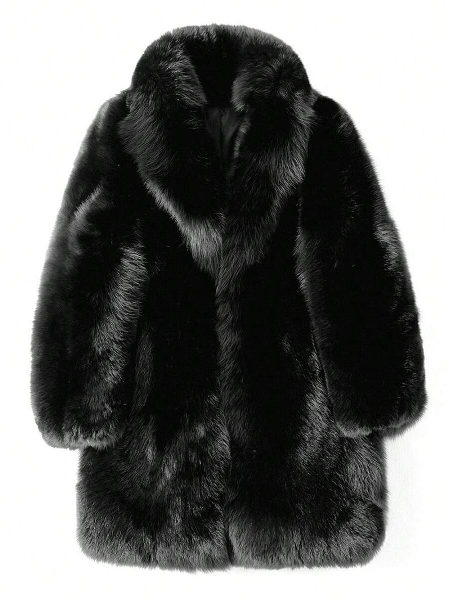 Imitation Mink Fur Coat Whole Mink Men's Whole Mink Fur Coat Long Men's ...